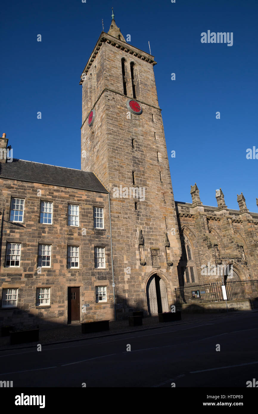 Holy Trinity church in St Andrew's Scotland Stock Photo - Alamy