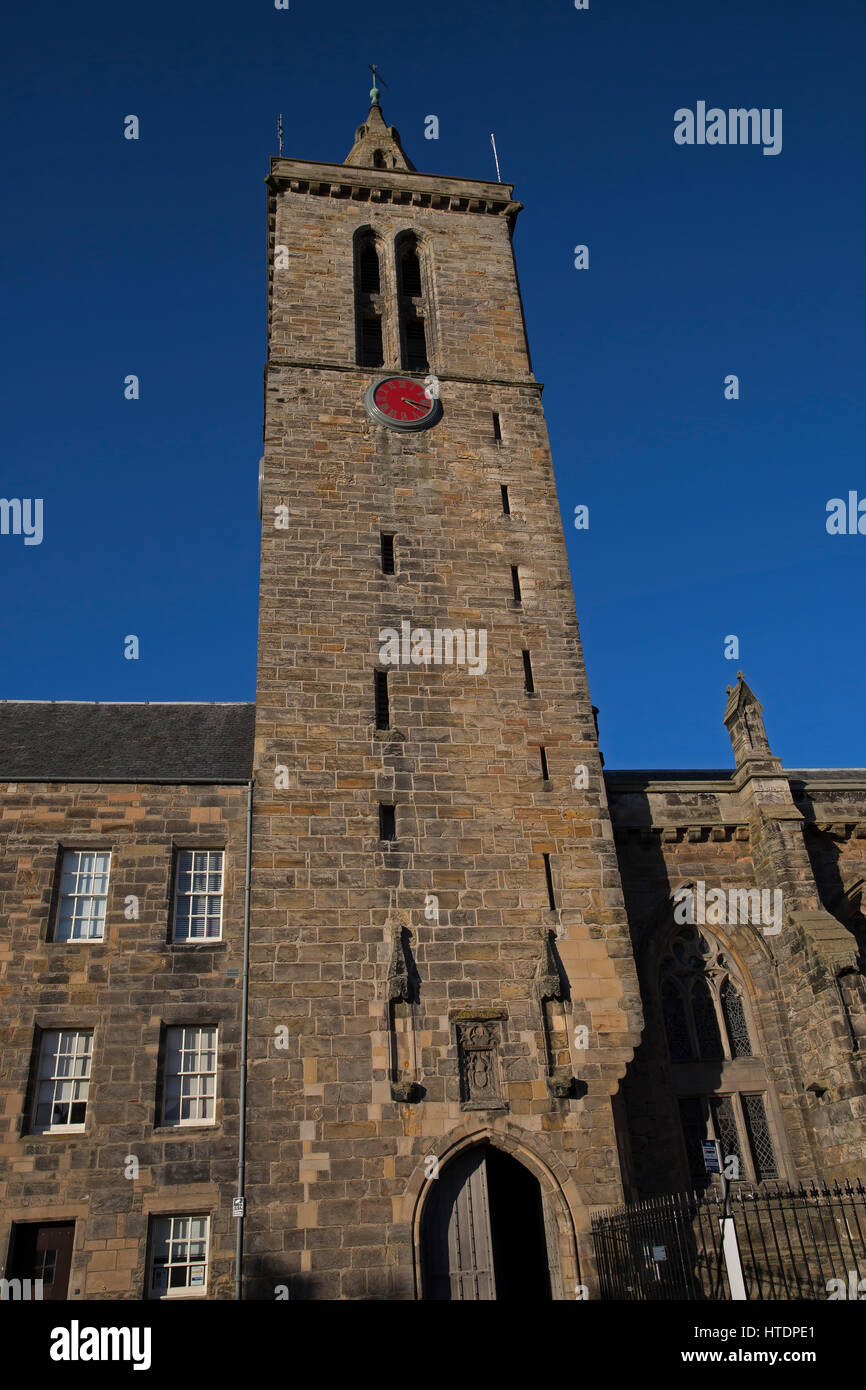 Holy Trinity church in St Andrew's Scotland Stock Photo - Alamy