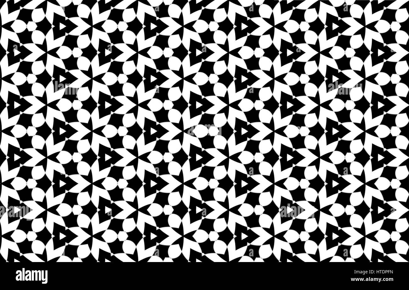 Abstract black and white pattern design for background Stock Photo - Alamy
