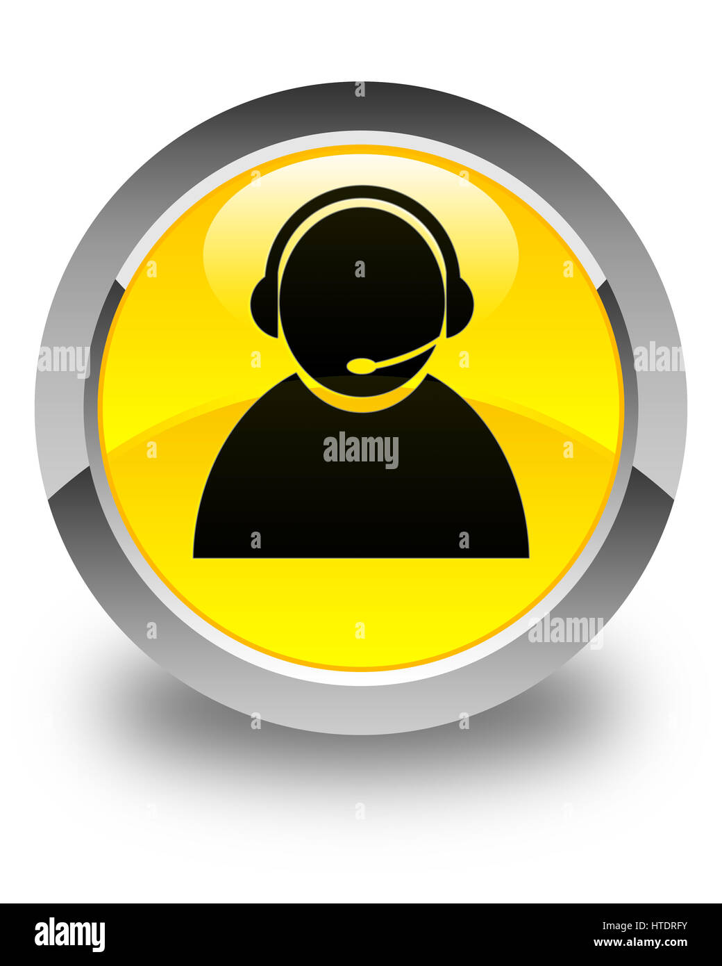 Customer care icon hi-res stock photography and images - Alamy