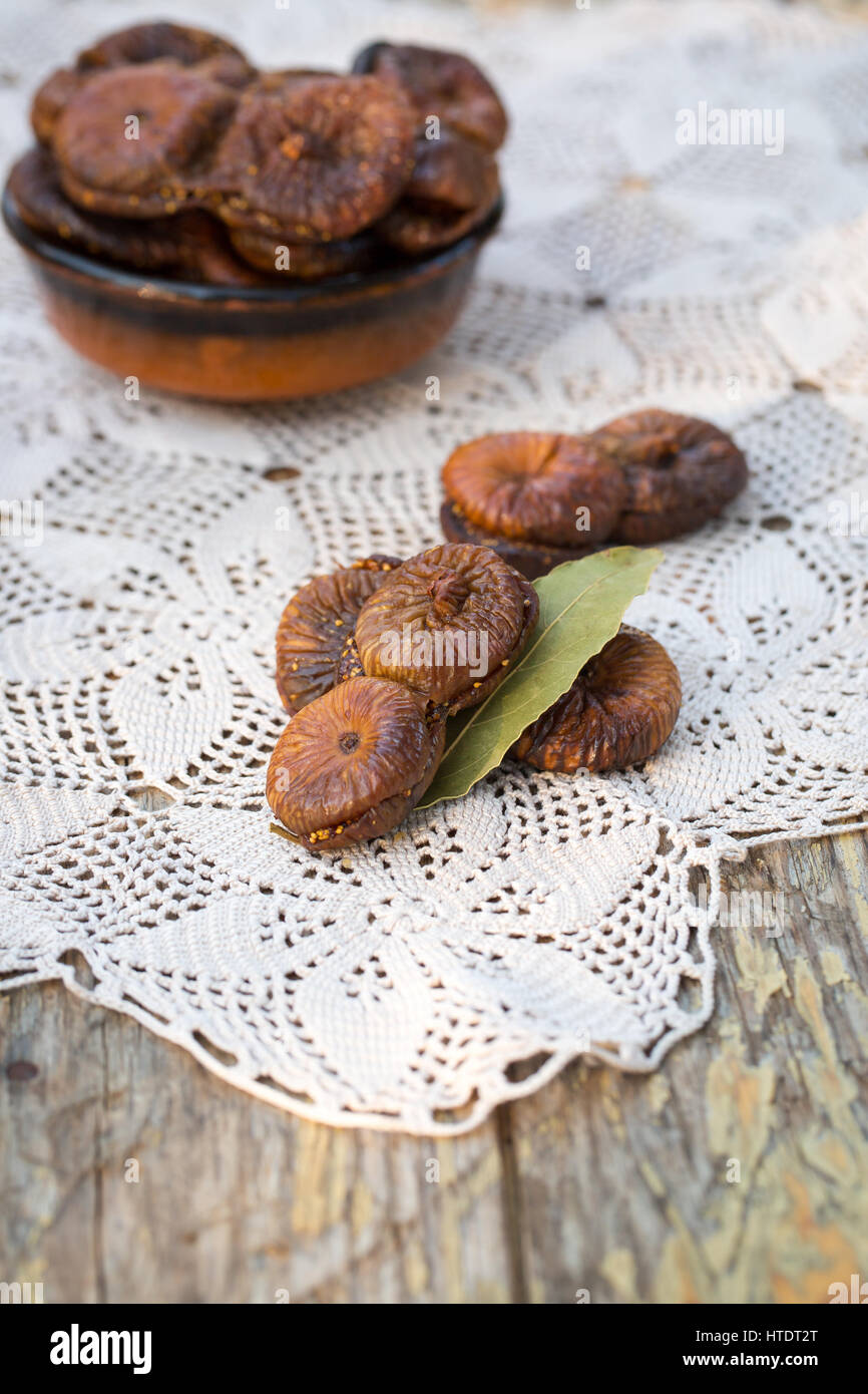 Dried figs with almonds, a traditional pastry from Puglia, south of ...