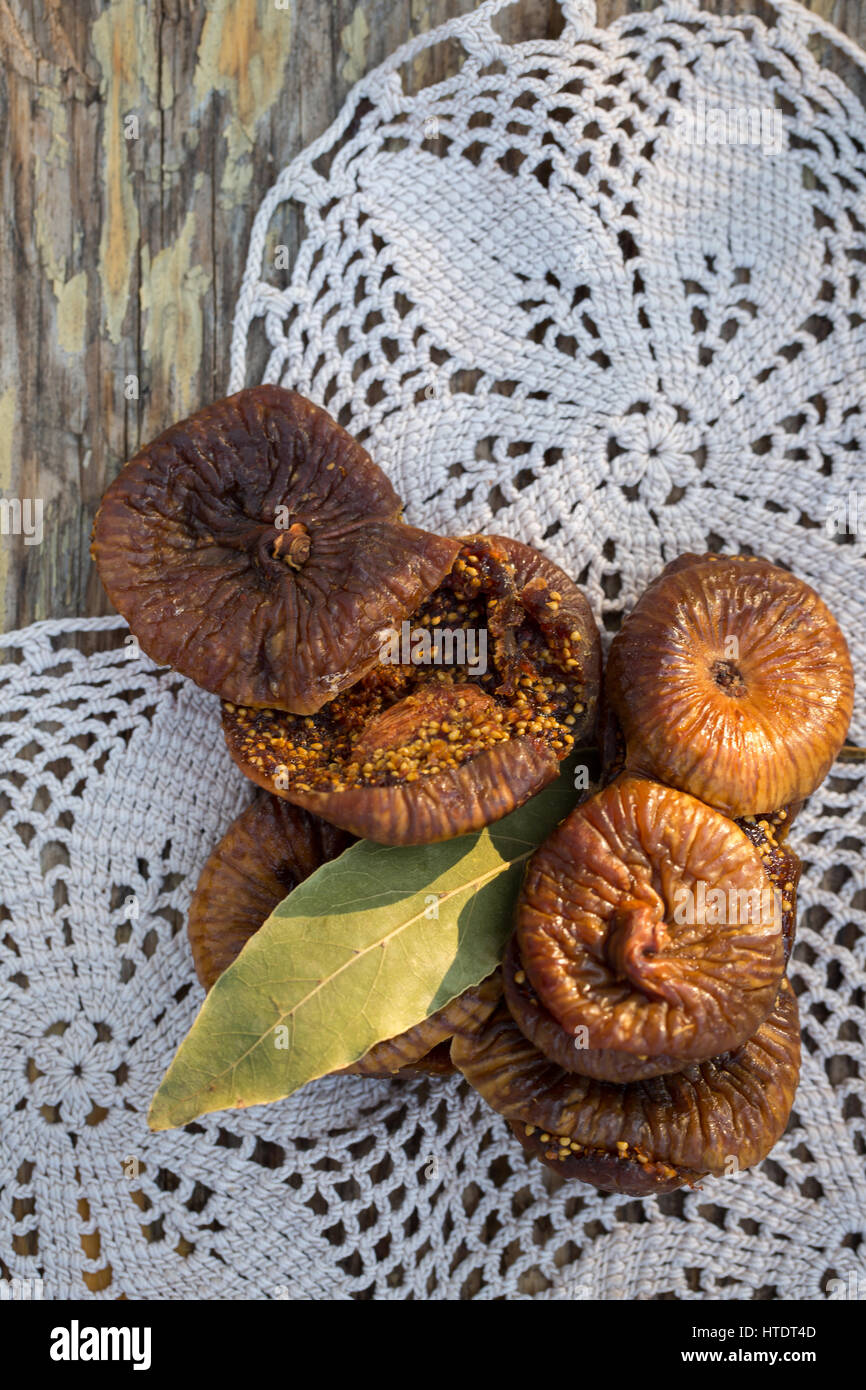 Dried figs with almonds, a traditional pastry from Puglia, south of ...