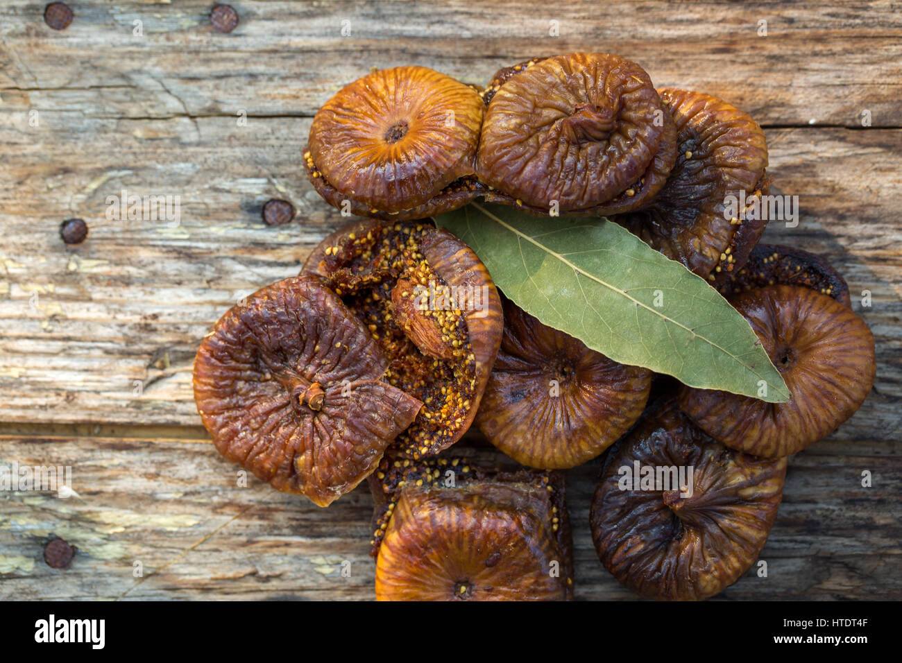 Dried figs with almonds, a traditional pastry from Puglia, south of ...