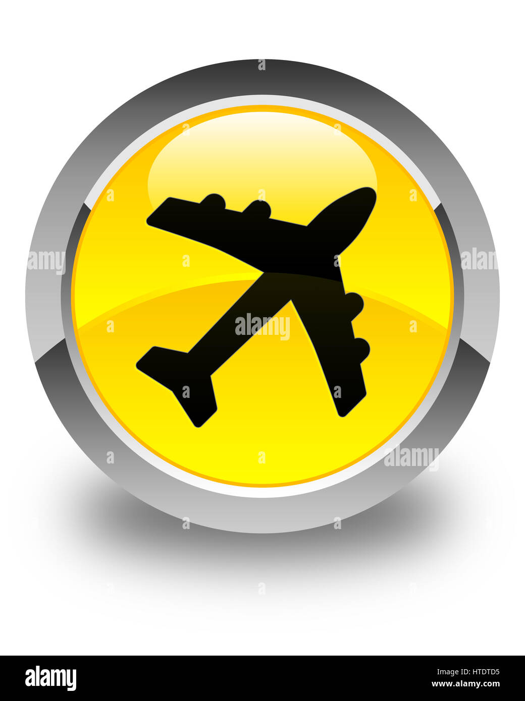 Yellow aeroplane hi-res stock photography and images - Alamy