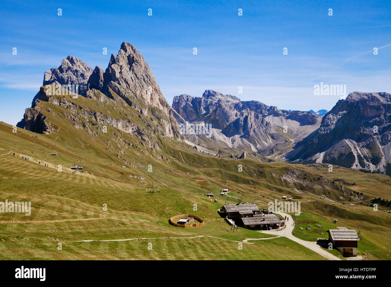 Seceda mountain hi-res stock photography and images - Alamy