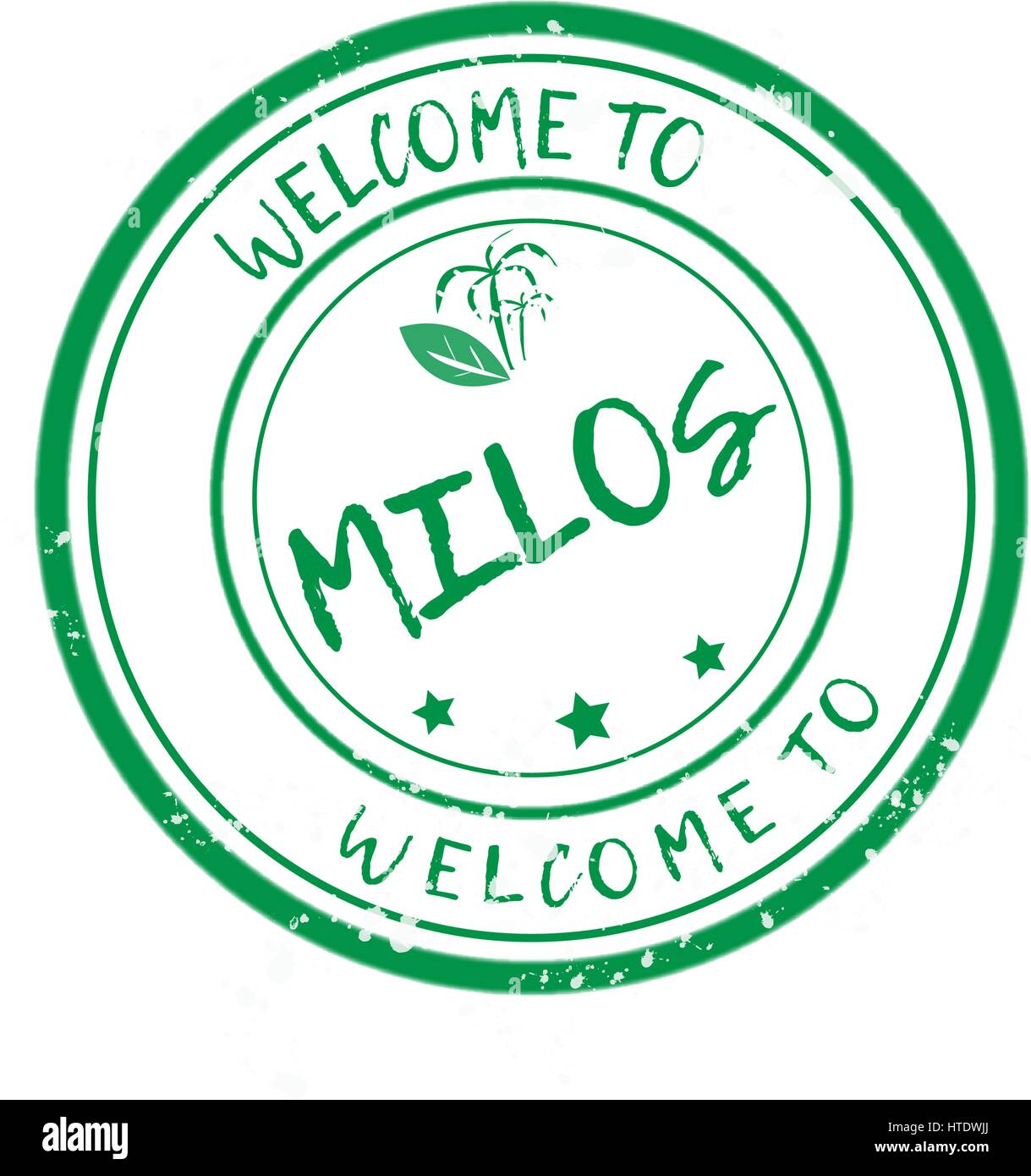 Milos badge hi-res stock photography and images - Alamy