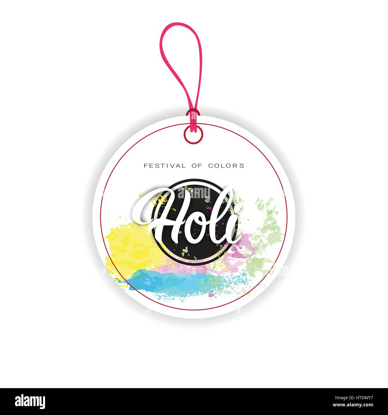 Logo holi Stock Vector Images - Alamy