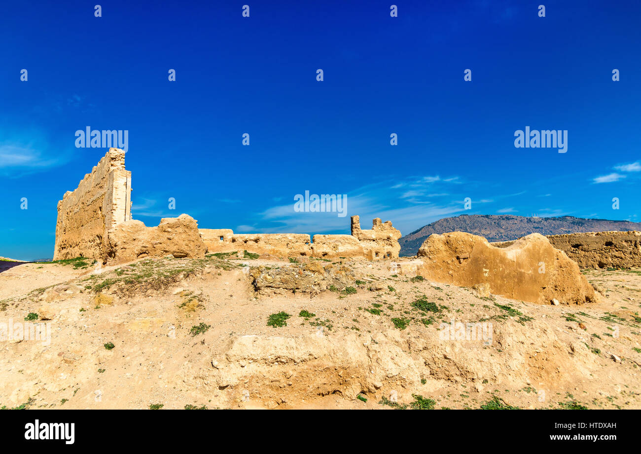 The Marinid or Merenid Tombs in Fes, Morocco Stock Photo - Alamy