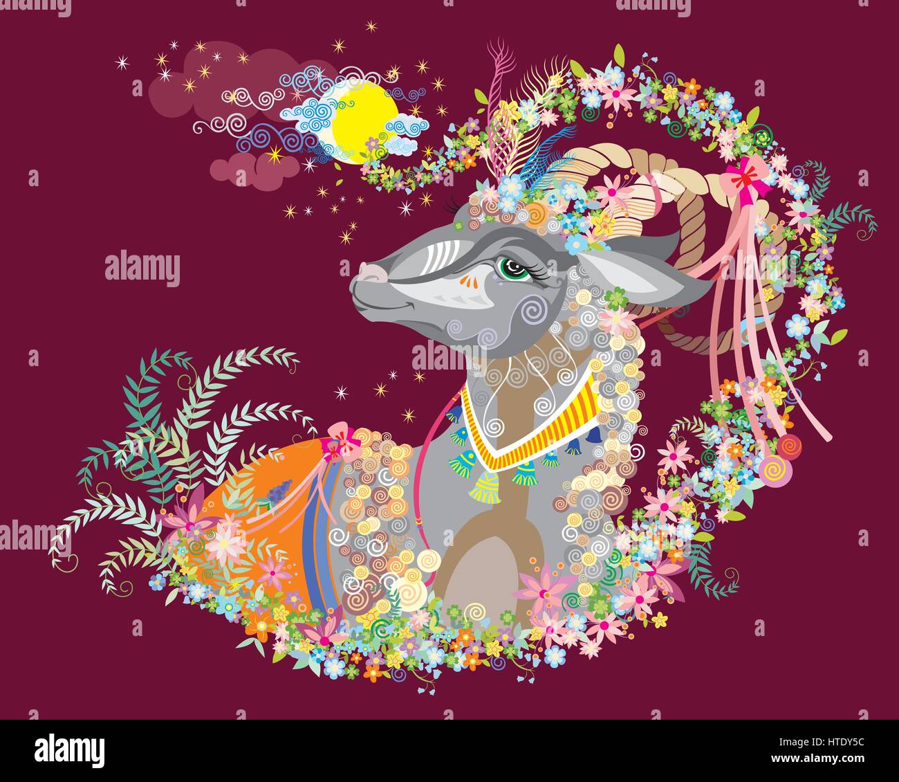 Goat Vector Vectors Stock Photos & Goat Vector Vectors Stock Images - Alamy