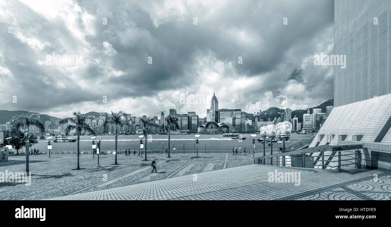 Downtown hong kong map hi-res stock photography and images - Alamy