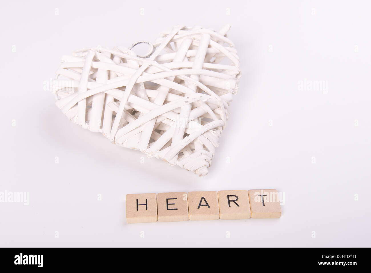 White heart vector hi-res stock photography and images - Alamy