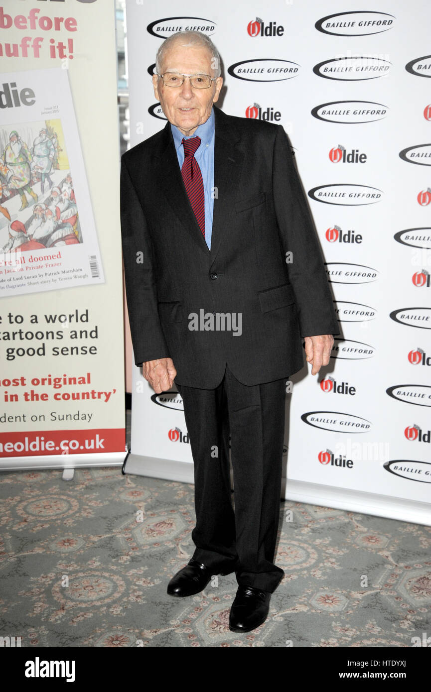 James Lovelock attending the 2017 Oldie of the Year Awards held at ...