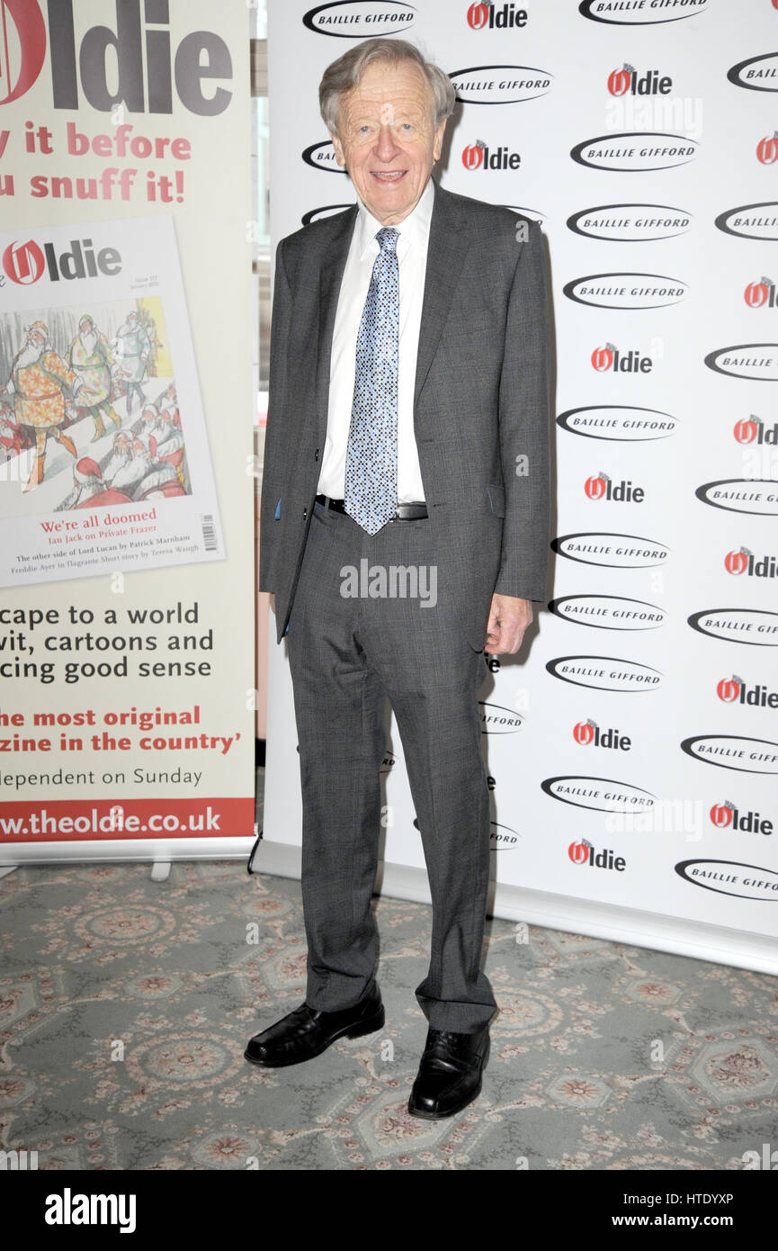 The Lord Dubs attending the 2017 Oldie of the Year Awards held at ...