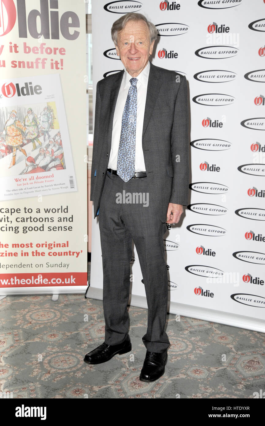 The Lord Dubs attending the 2017 Oldie of the Year Awards held at ...