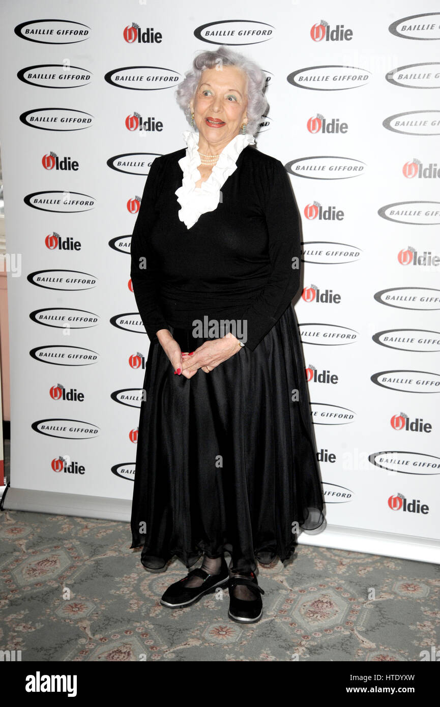 Thelma Ruby attending the 2017 Oldie of the Year Awards held at Simpson ...