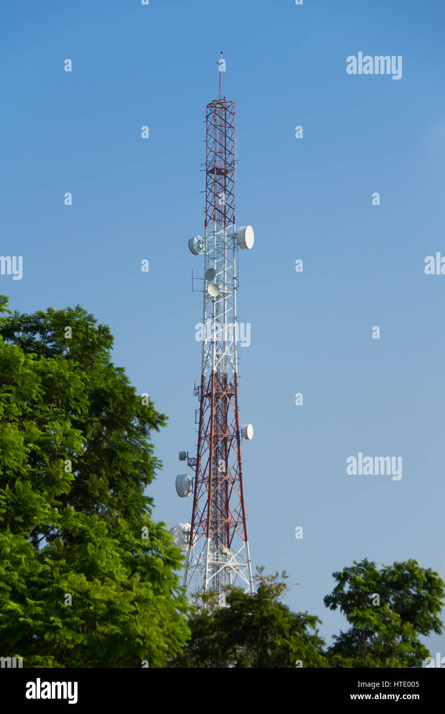antena, antenna, base, blue, broadcast, broadcasting, business, cable ...