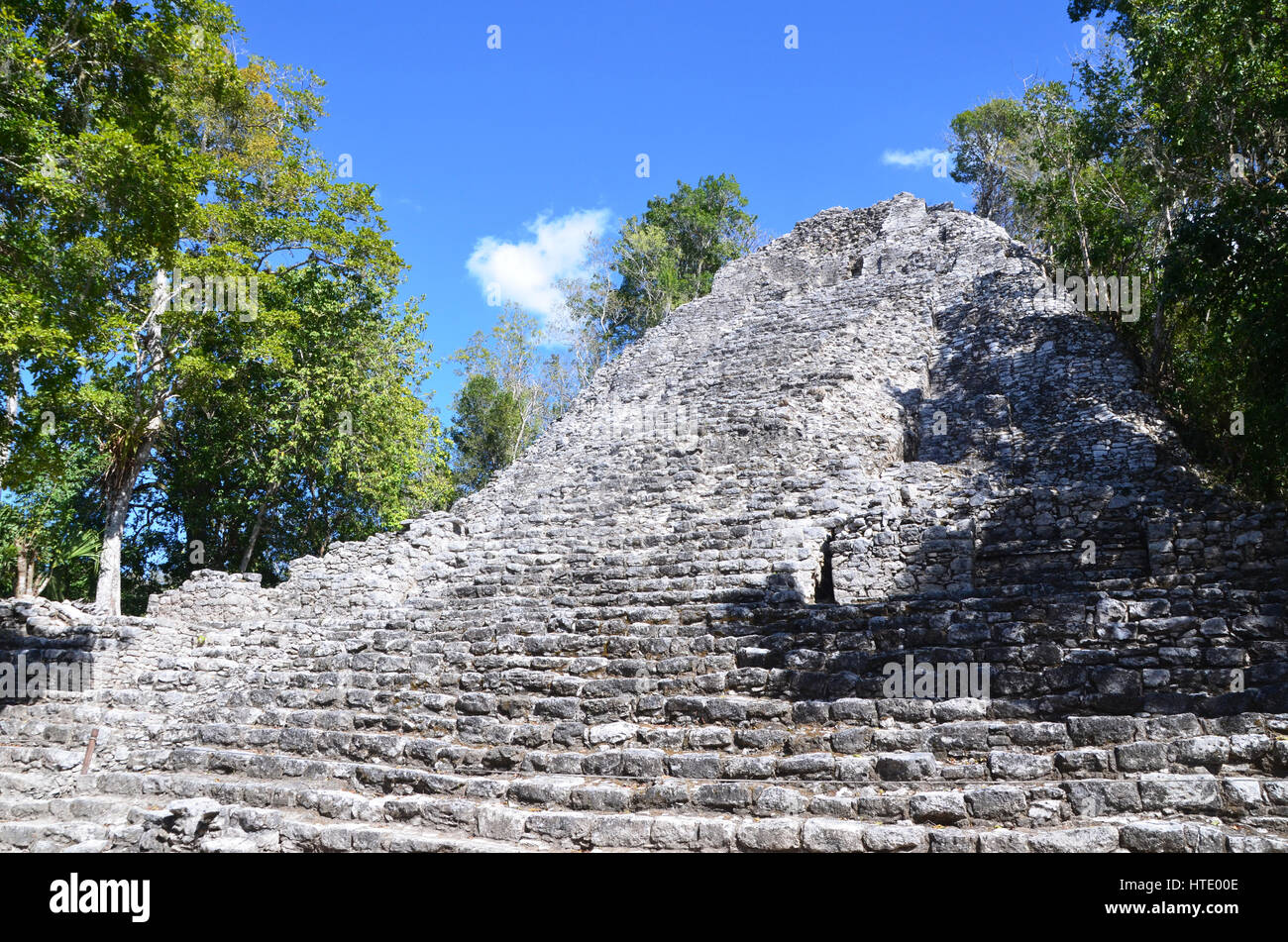 Coba ruins hi-res stock photography and images - Alamy