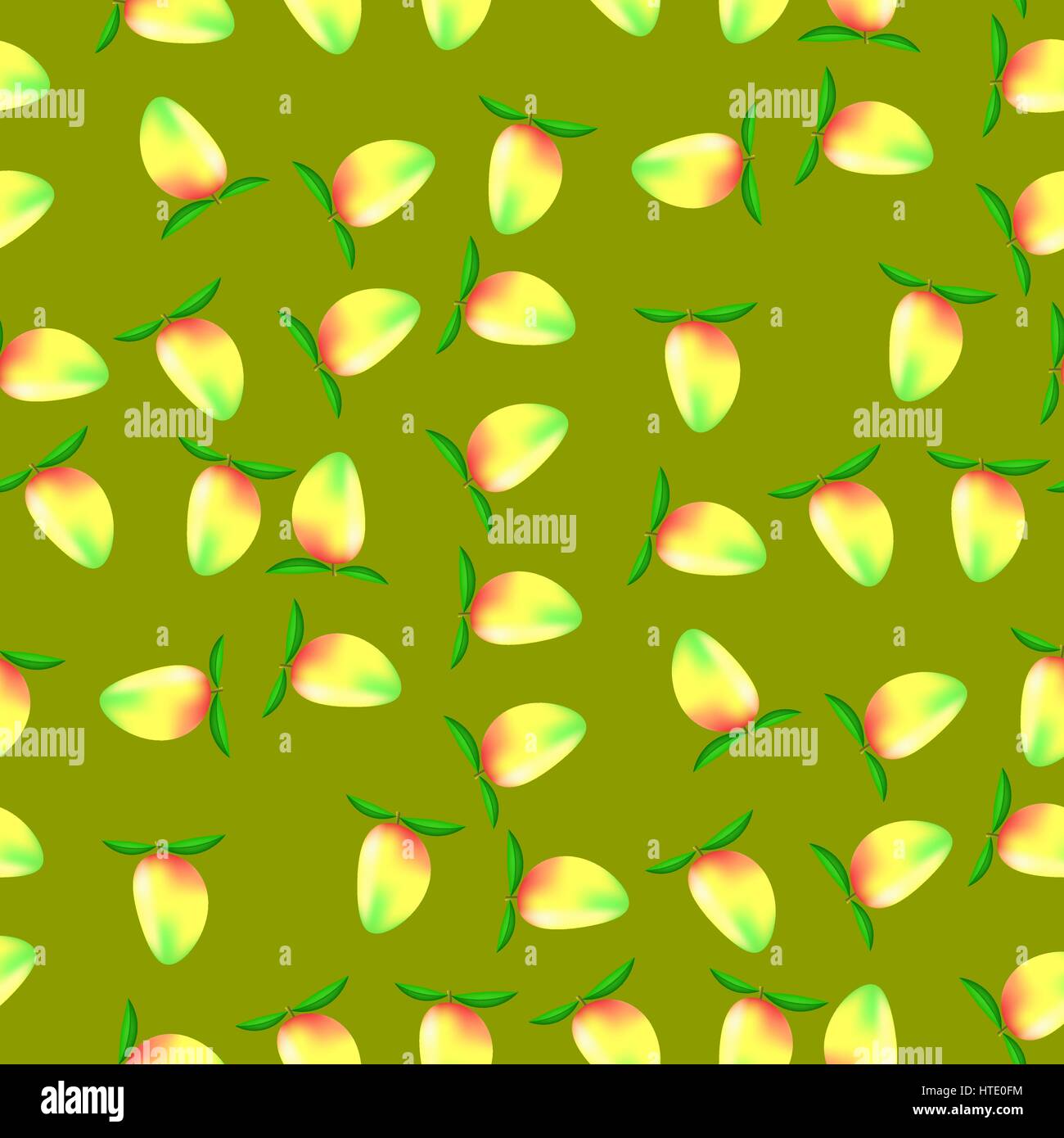 Mango pattern for background Stock Vector Images - Alamy