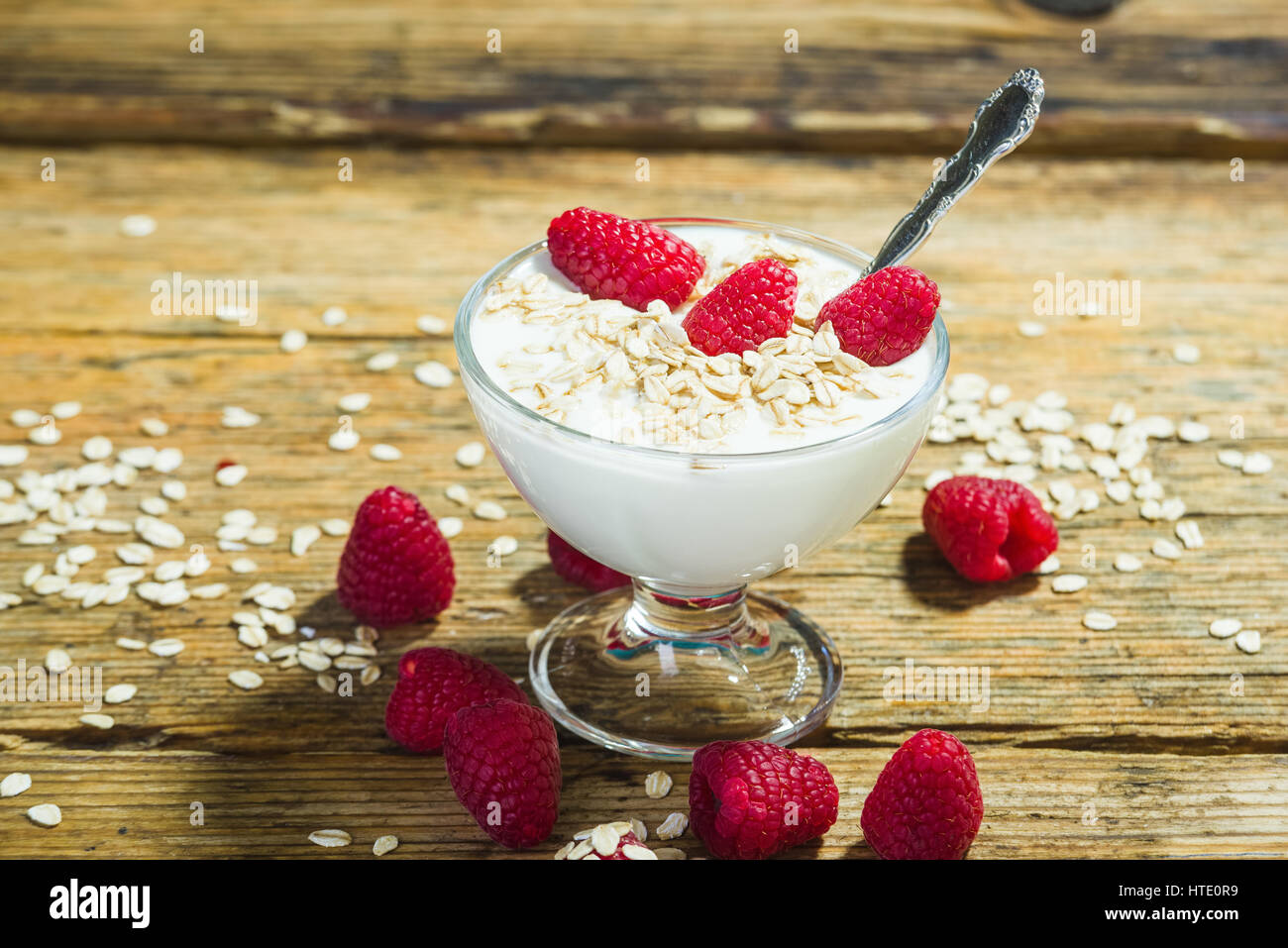 Natural yoghurt and fruit hi-res stock photography and images - Alamy