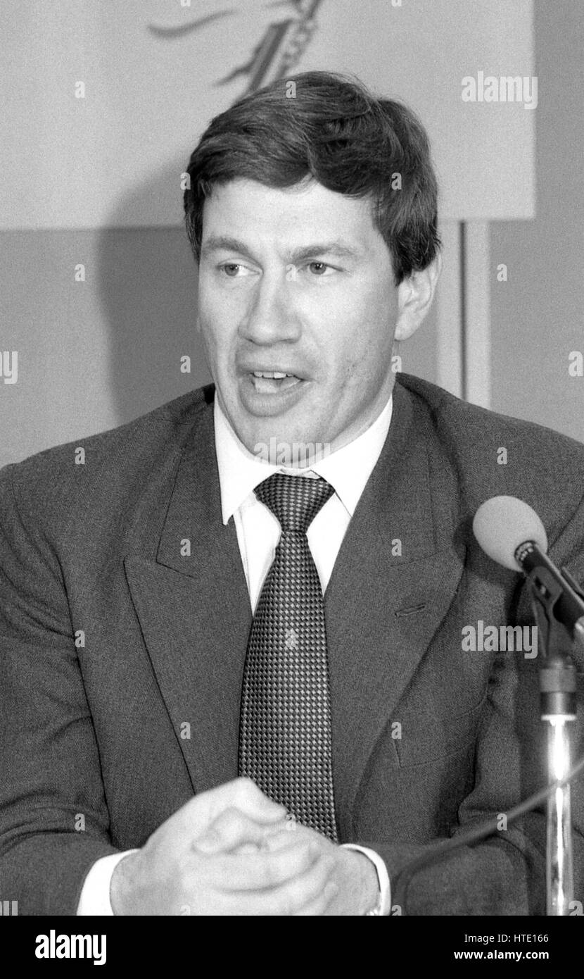 Michael Portillo, Minister of State for Local Government and ...