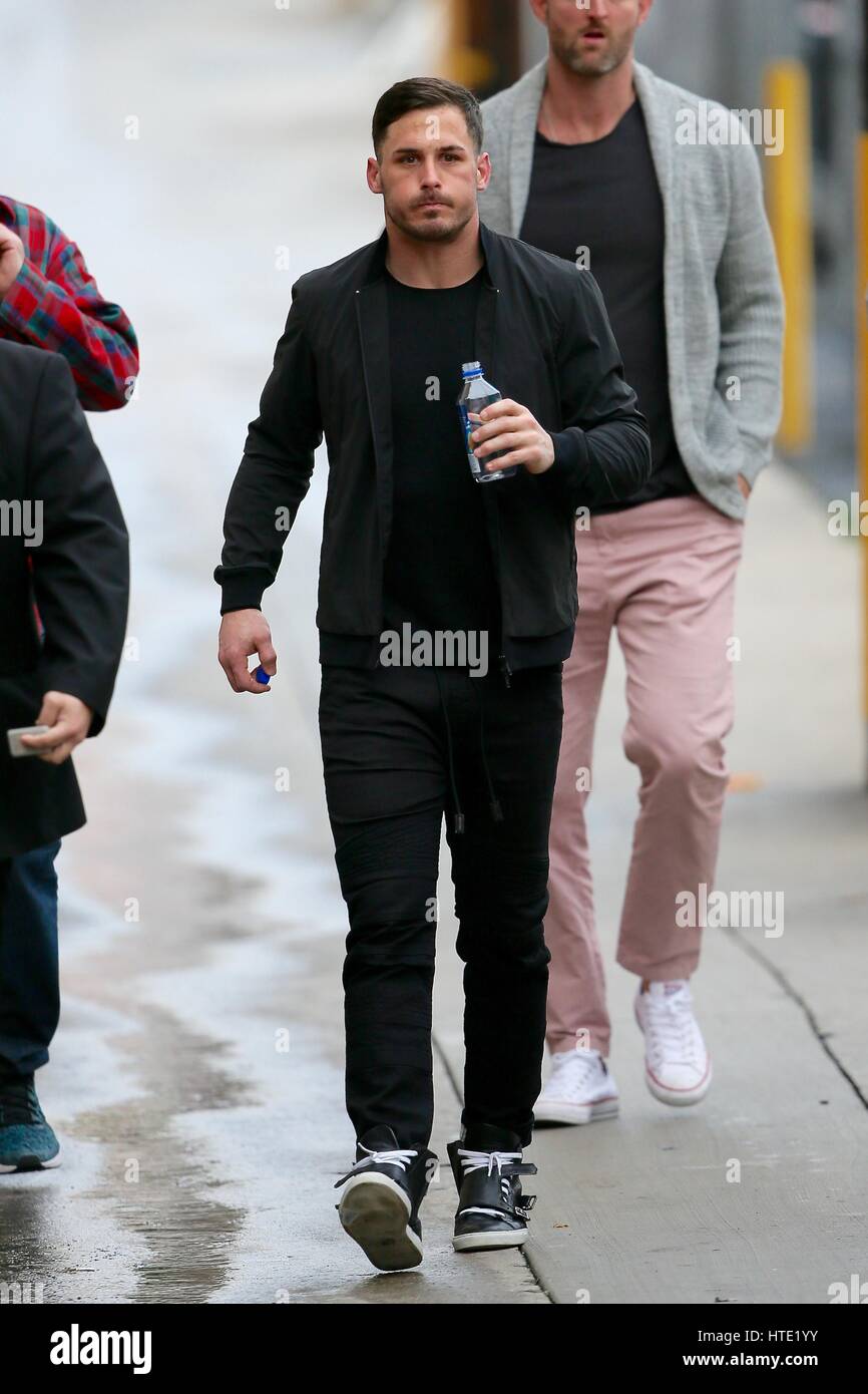 Danny Amendola seen arriving at the ABC studios for Jimmy Kimmel Live ...
