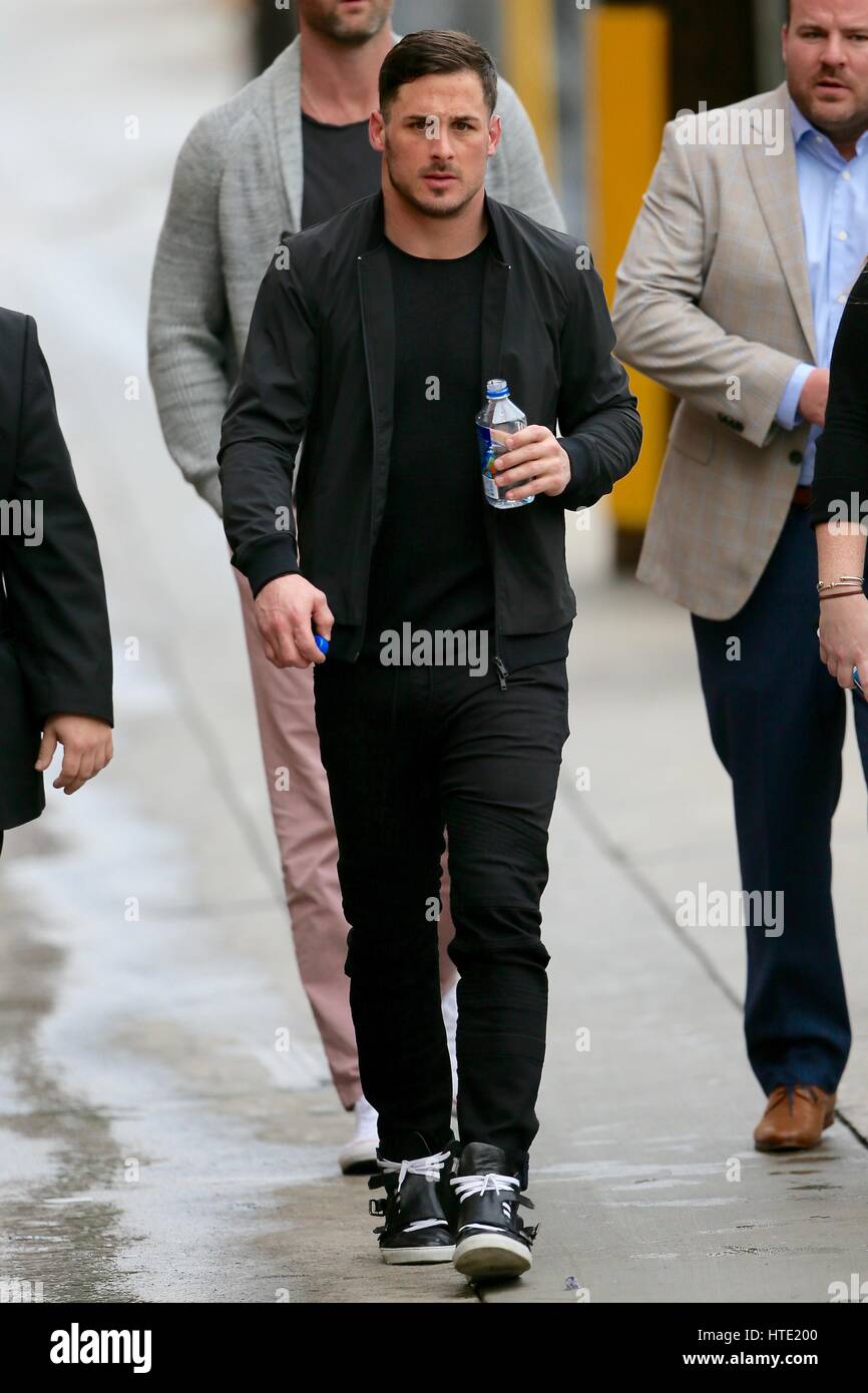 Danny Amendola seen arriving at the ABC studios for Jimmy Kimmel Live ...