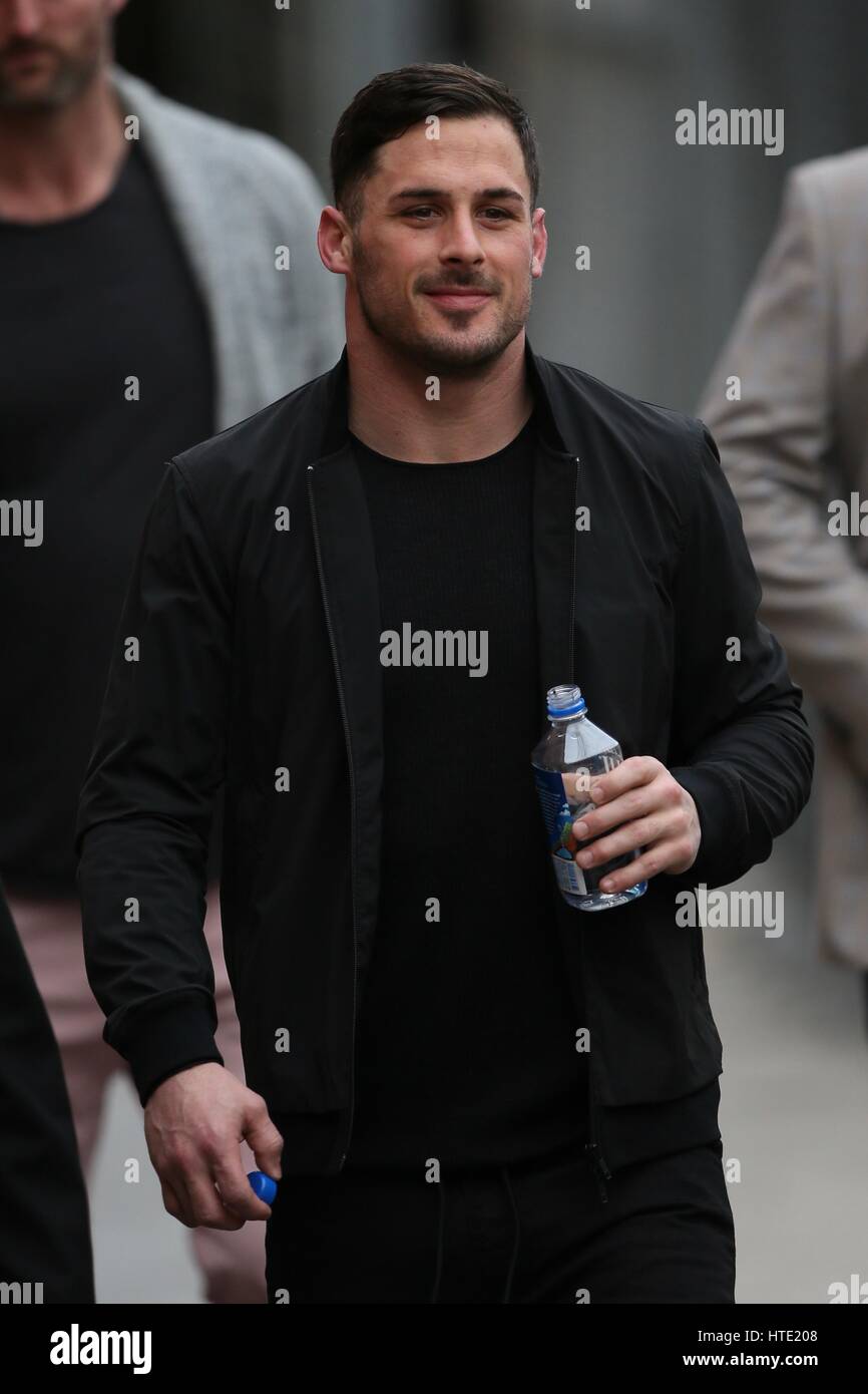 Danny Amendola seen arriving at the ABC studios for Jimmy Kimmel Live ...