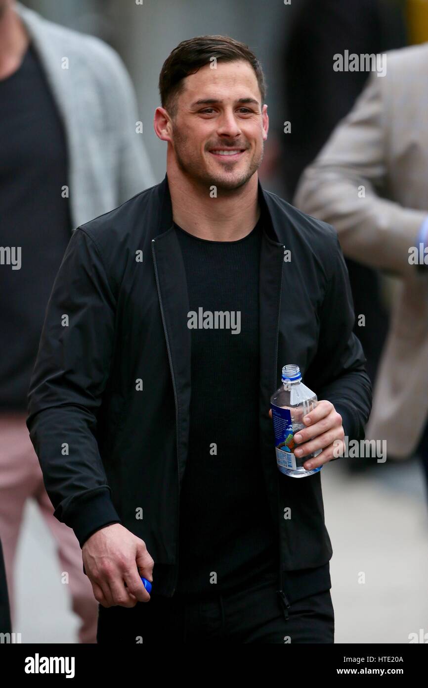 Danny Amendola seen arriving at the ABC studios for Jimmy Kimmel Live ...