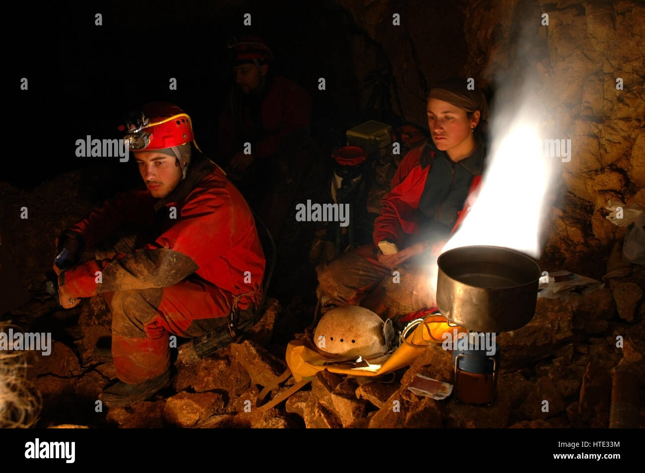 Underground explorers hi-res stock photography and images - Alamy