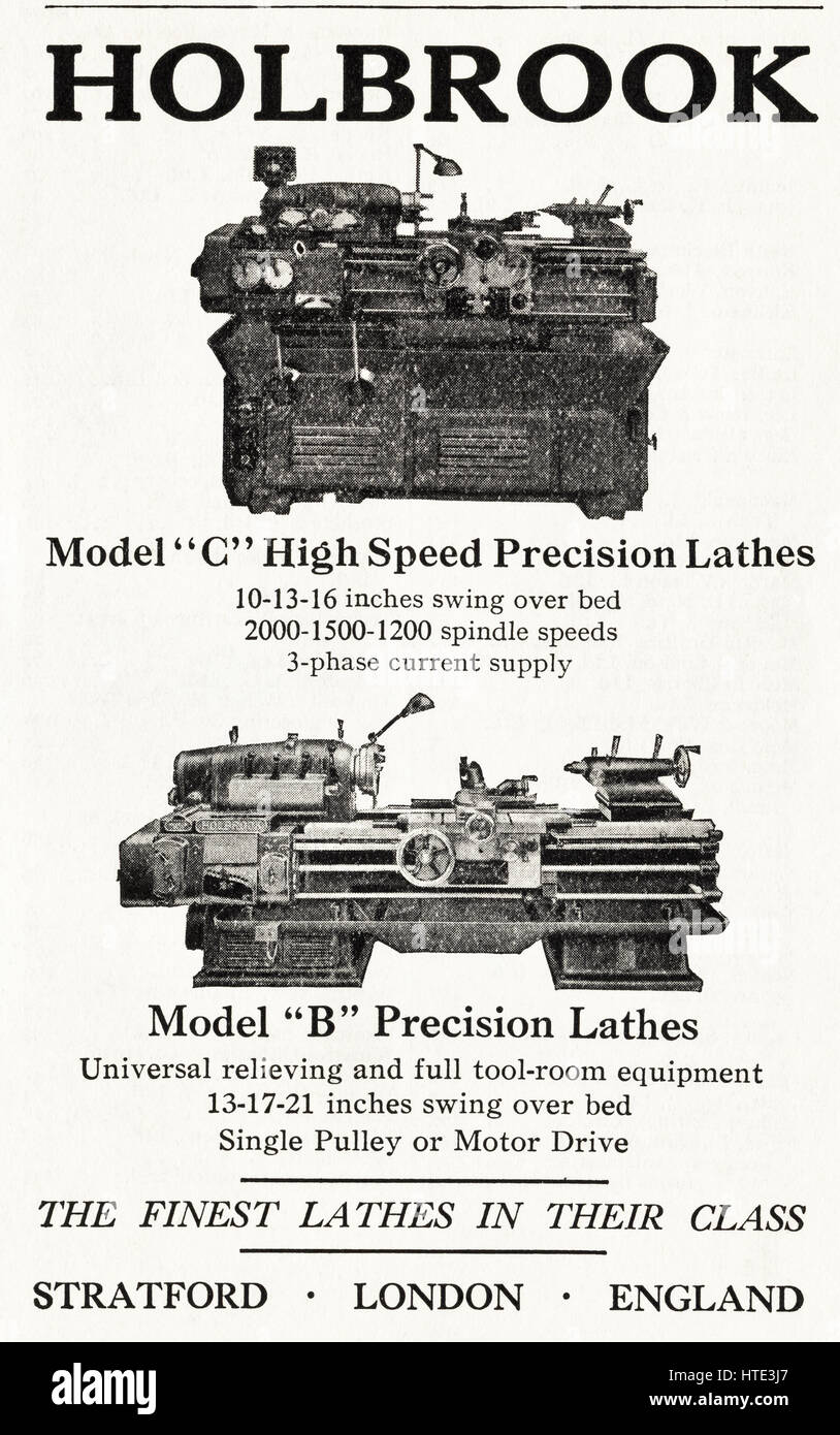 1940s old original vintage industrial advertisement dated 1943 ...