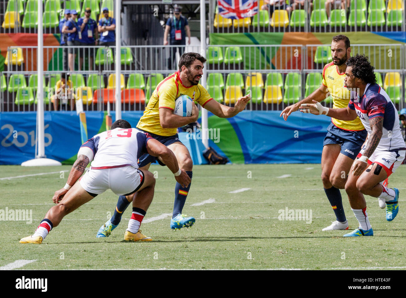 Rio de Janeiro, Brazil. 11 August 2016 Javier Carrion (ESP) competes in ...