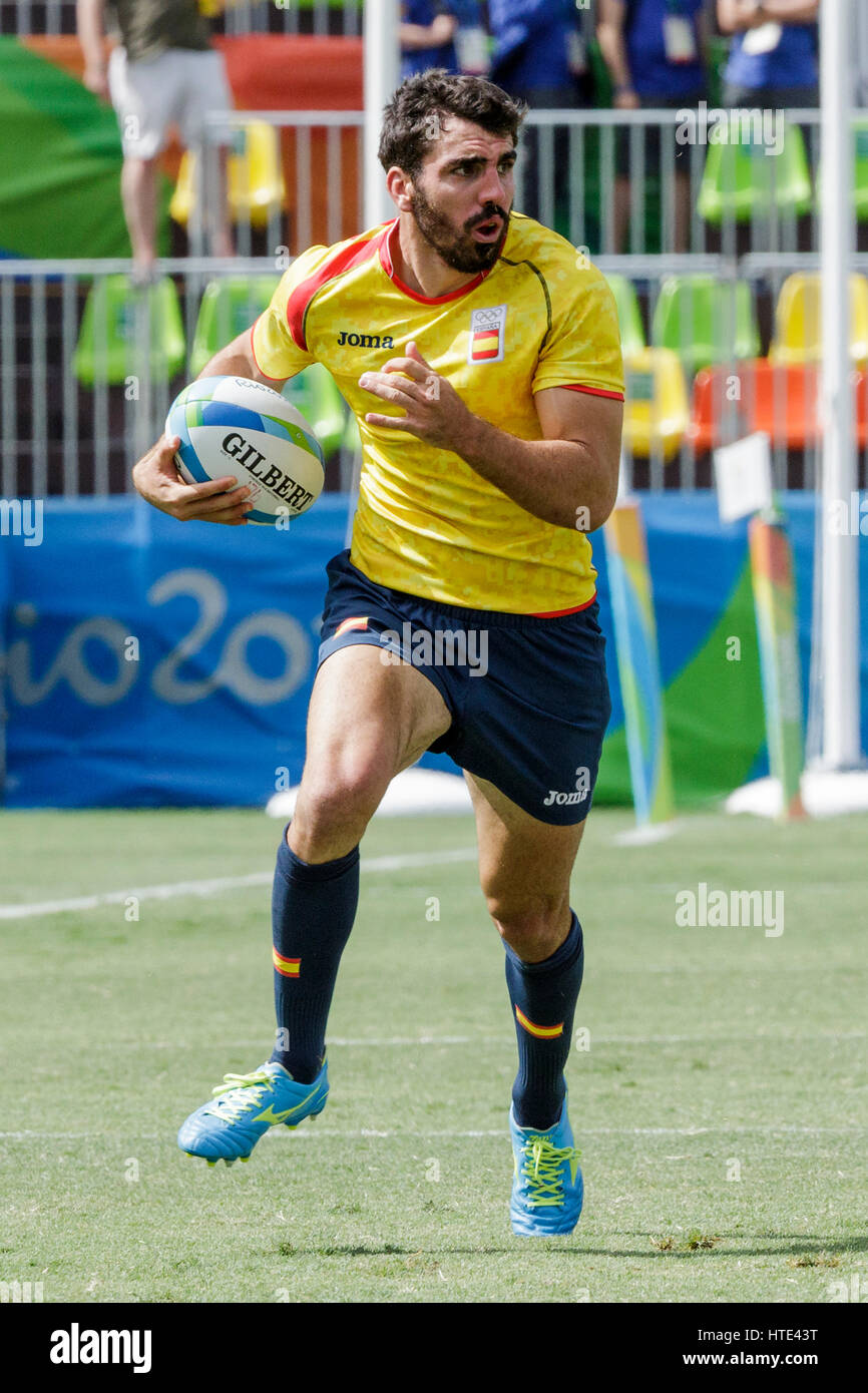 Rio de Janeiro, Brazil. 11 August 2016 Javier Carrion (ESP) competes in ...