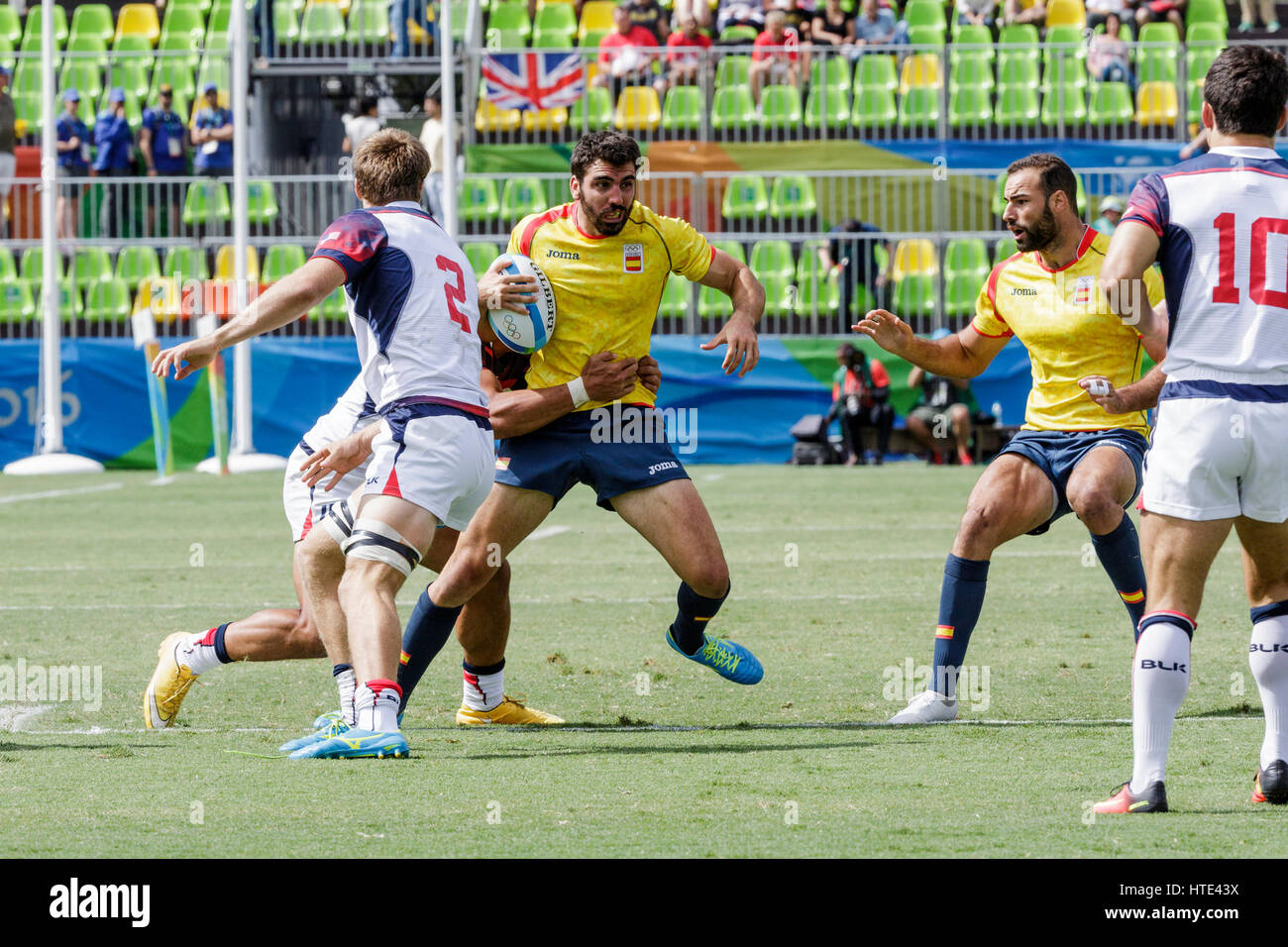 Rio de Janeiro, Brazil. 11 August 2016 Javier Carrion (ESP) competes in ...