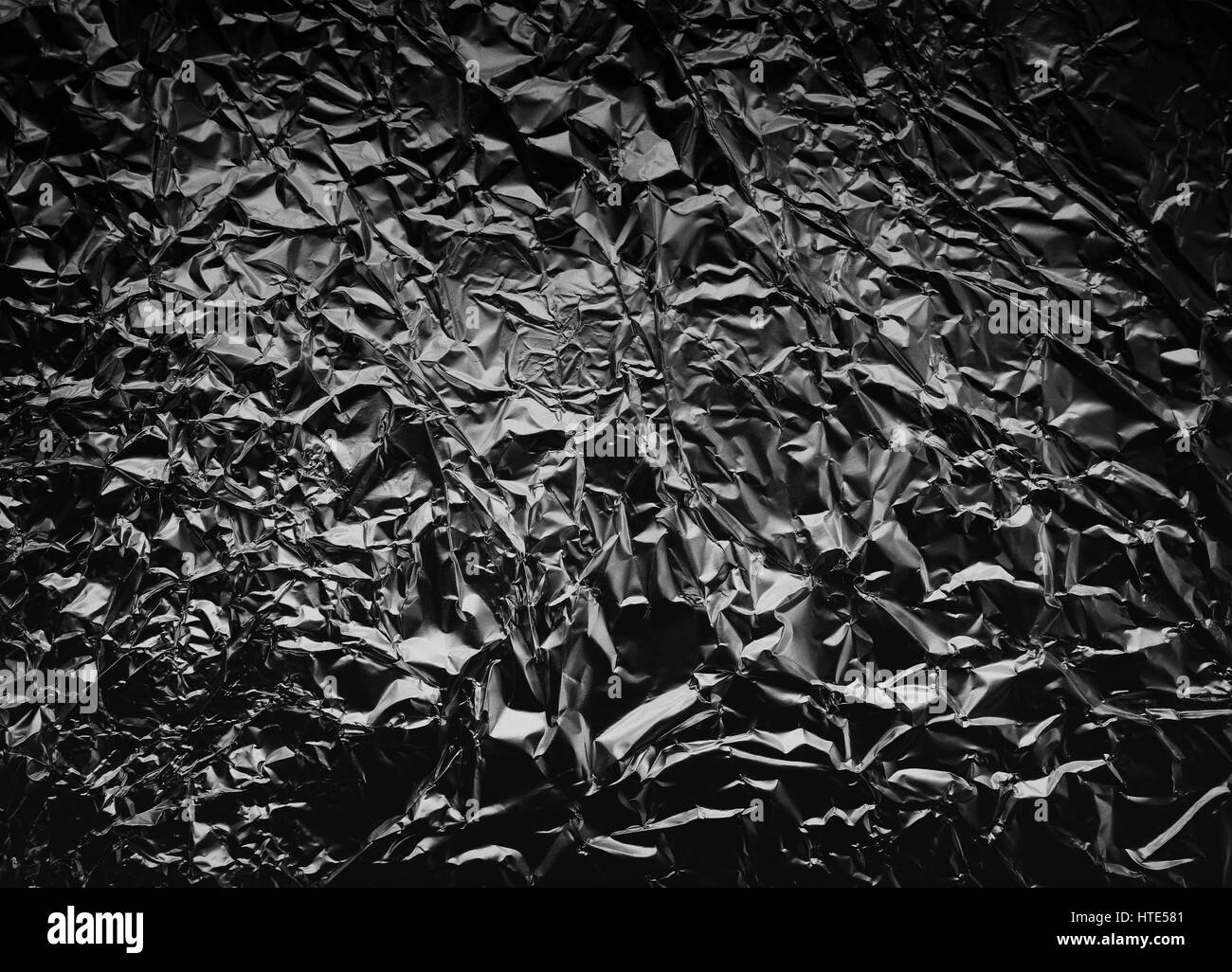 Foil texture silver texture Black and White Stock Photos & Images - Alamy