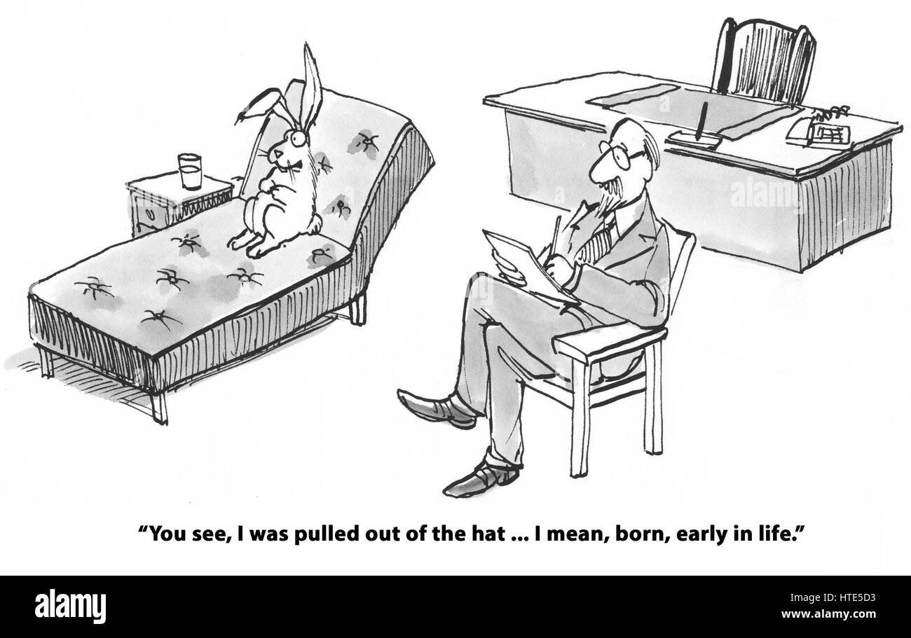 Worried rabbit Black and White Stock Photos & Images - Alamy