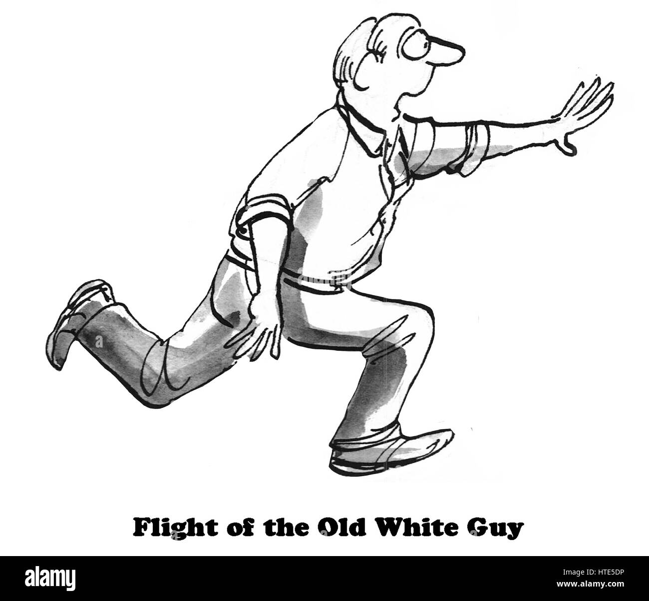 Old Man Running Cartoon Old Man Running Cartoon