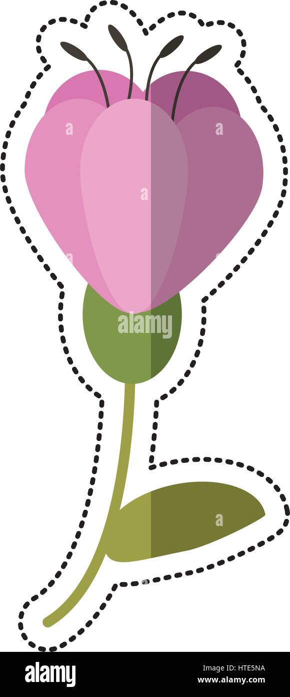 cartoon flower spring decoration image Stock Vector Image & Art - Alamy