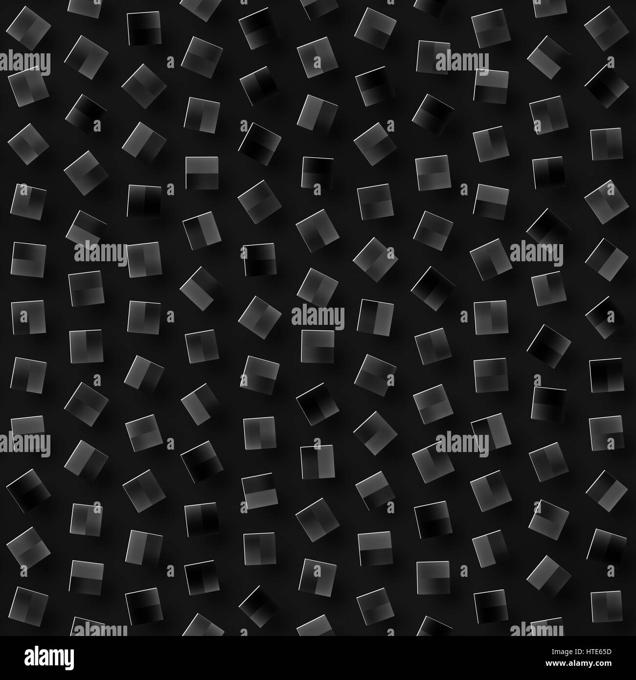 Random scattered shapes geometric Black and White Stock Photos & Images ...