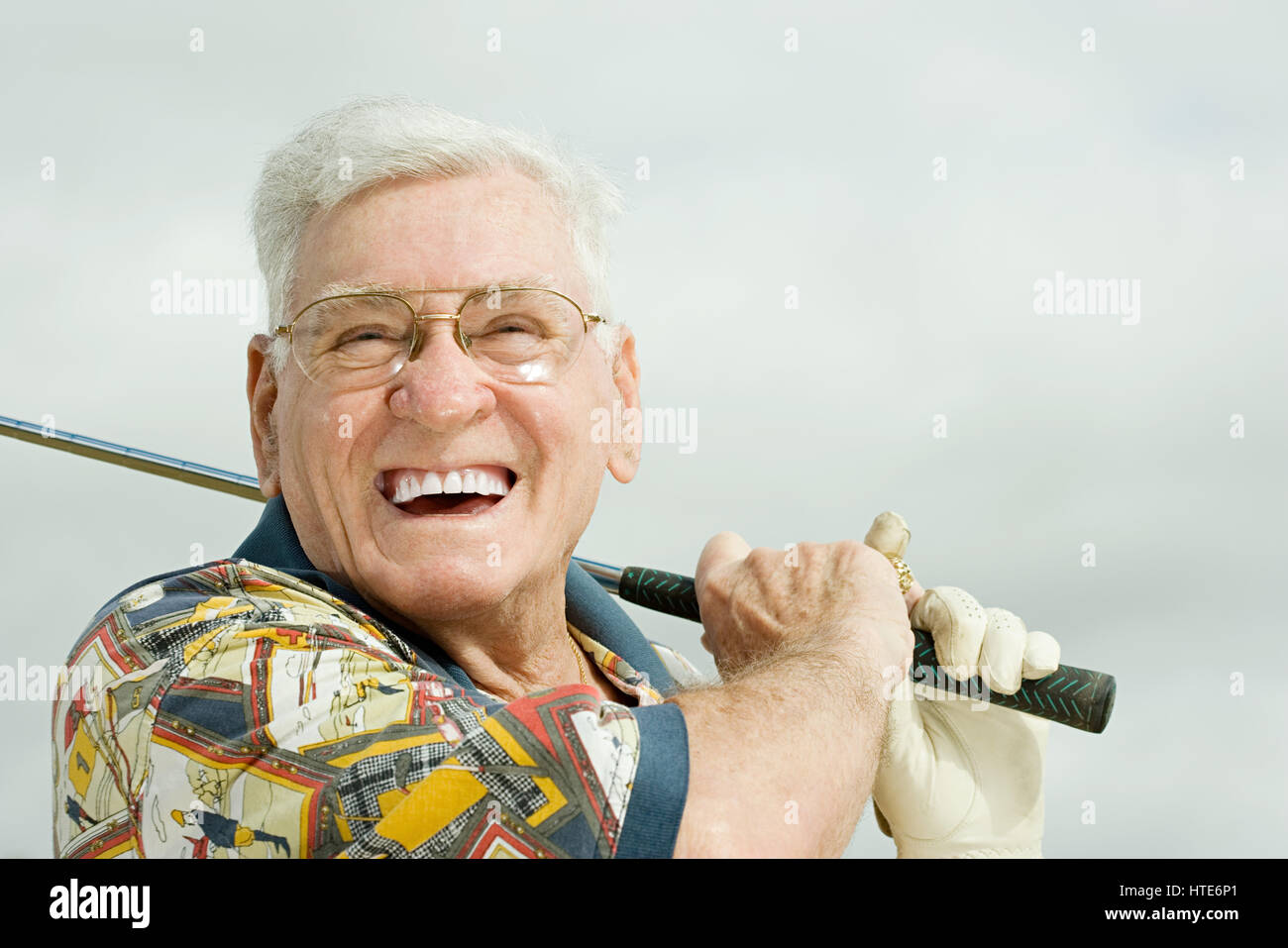 Old man winning golf hi-res stock photography and images - Alamy