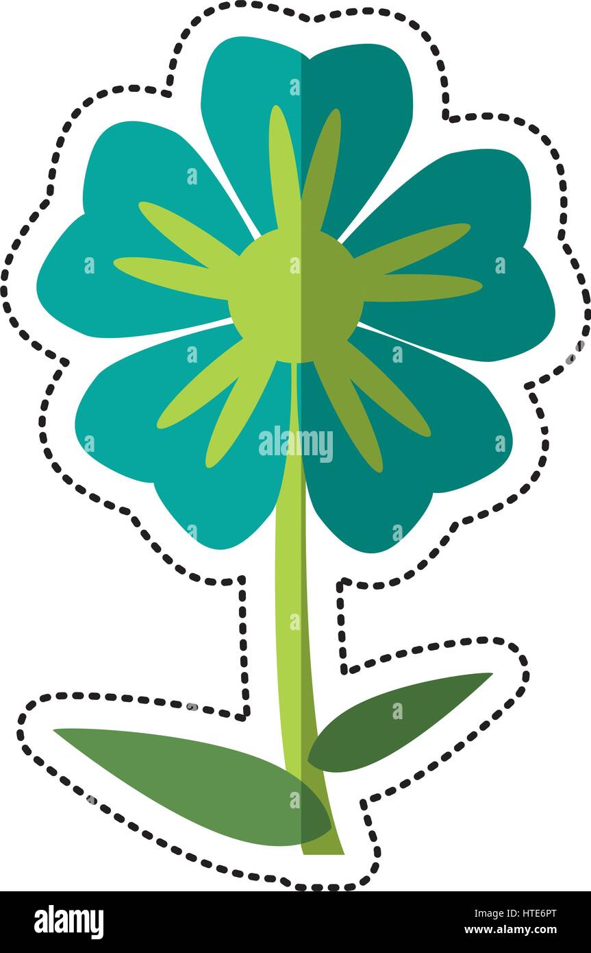 cartoon geranium flower natural Stock Vector Image & Art - Alamy