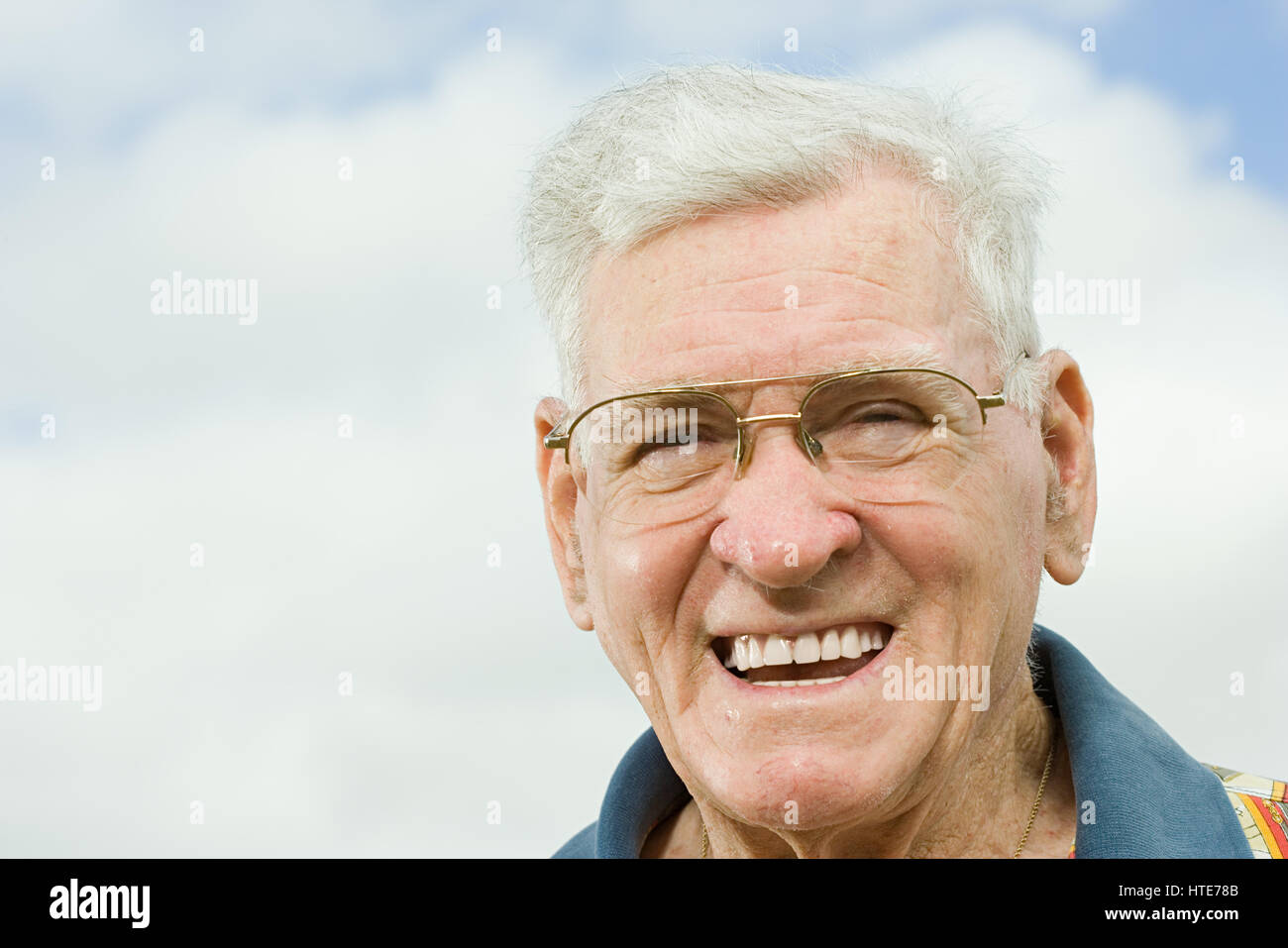 Portrait of a senior man Stock Photo - Alamy