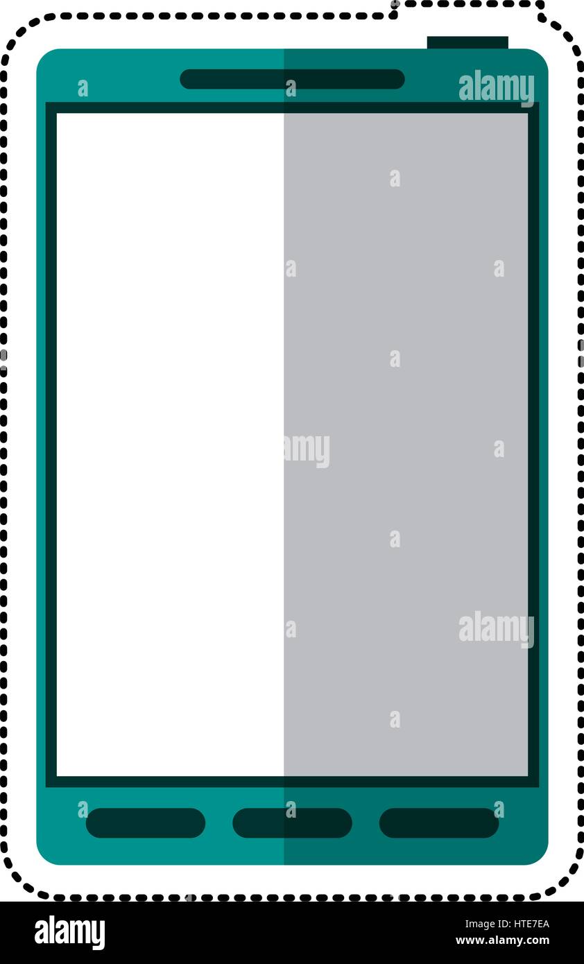 Device using with green background Stock Vector Images - Alamy