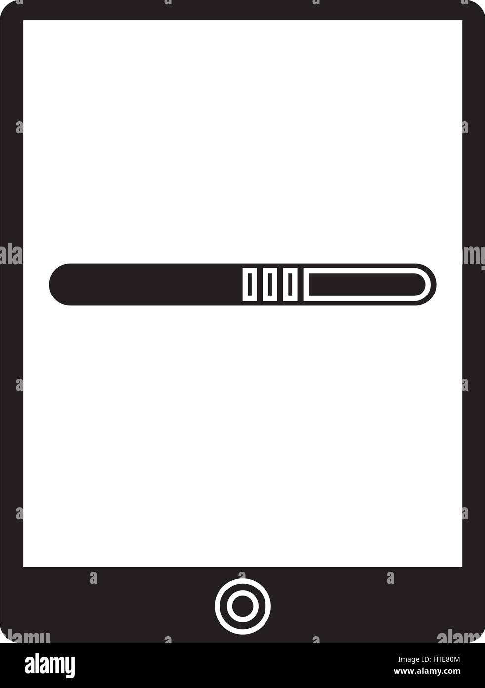 smartphone technology function device pictogram Stock Vector Image ...