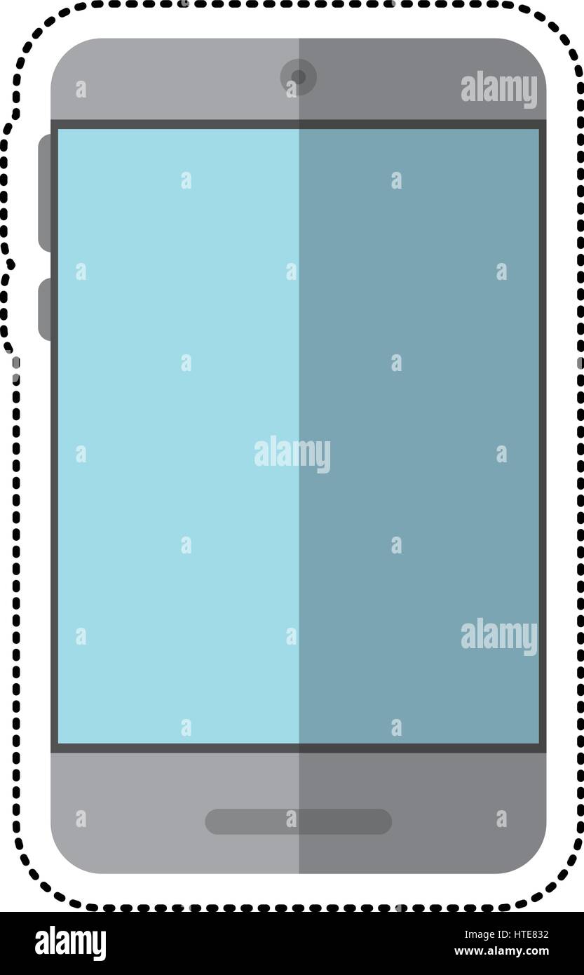 cartoon smartphone technology trendy style Stock Vector Image & Art - Alamy