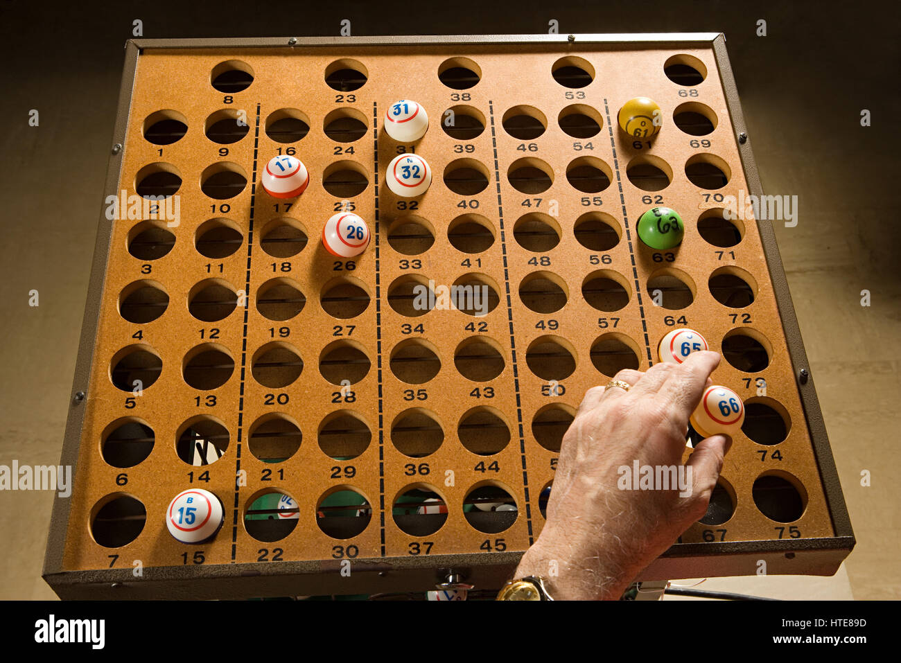 Bingo caller hi-res stock photography and images - Alamy