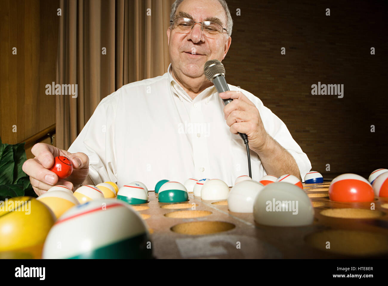 Bingo caller hi-res stock photography and images - Alamy