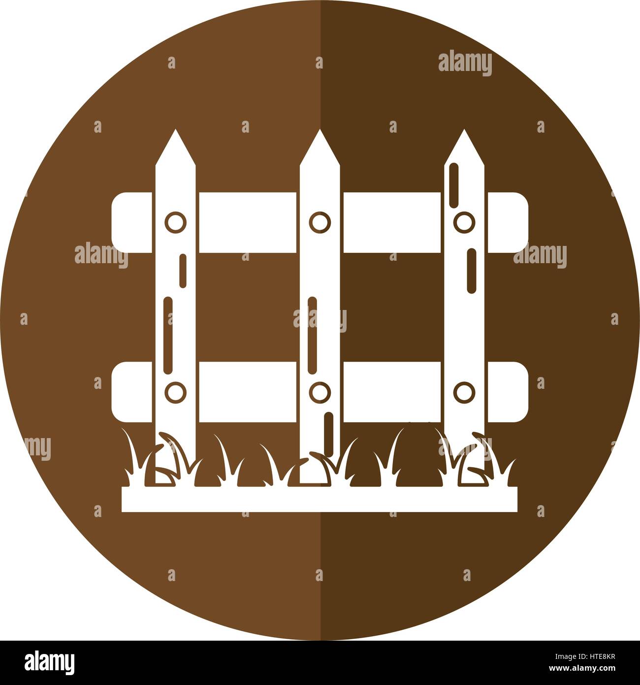 wooden fence garden shadow Stock Vector Image & Art - Alamy