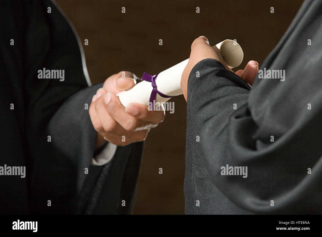 Student graduation ceremony Stock Photo - Alamy