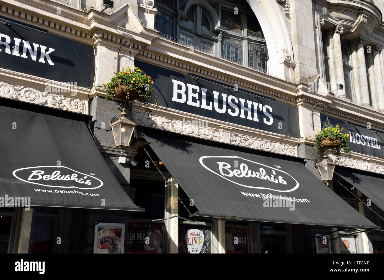 Belushi's bar restaurant in Hammersmith, London, UK Stock Photo - Alamy
