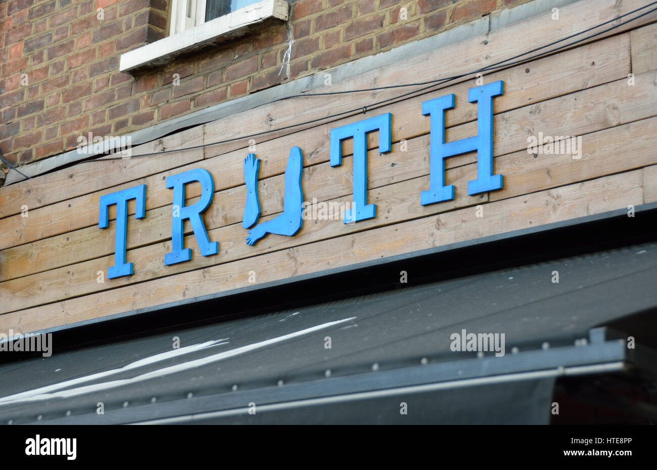 Truth Cafe in Hammersmith, London, UK Stock Photo - Alamy